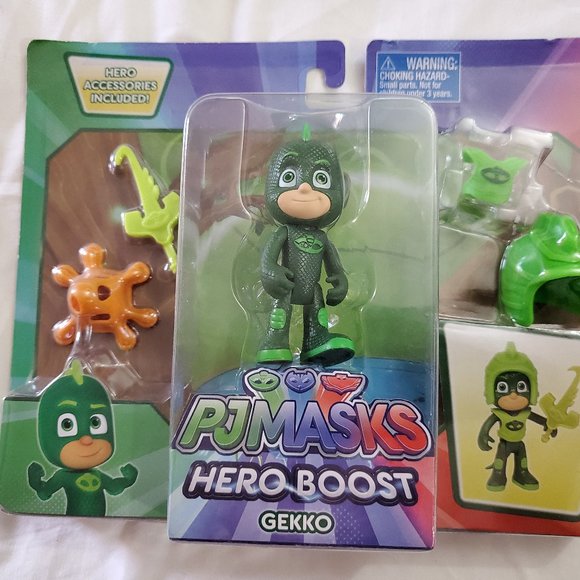Justplay | Toys | Pj Masks Hero Boost Gekko Action Figure Set 3 | Poshmark
